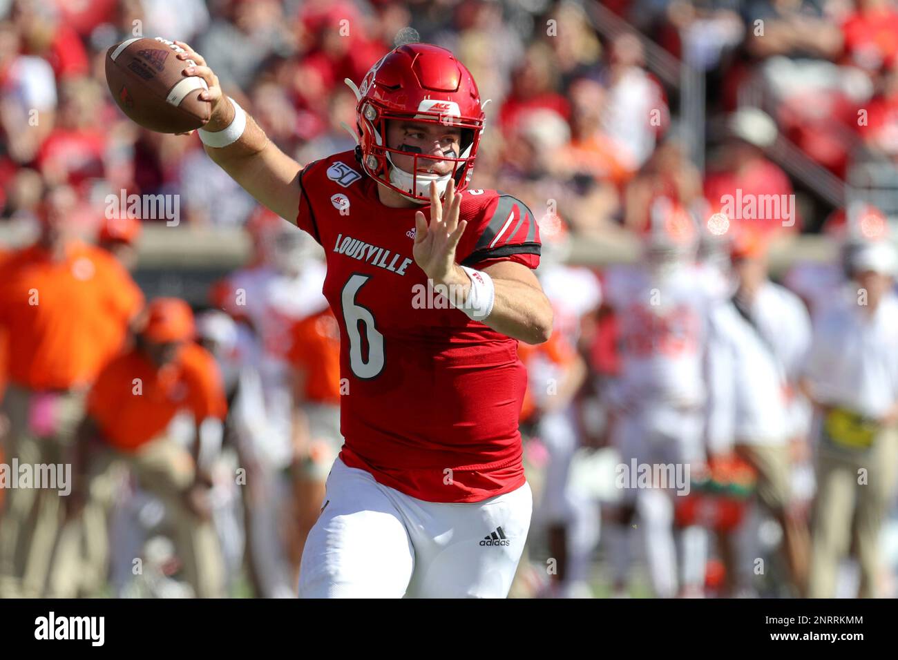 LOUISVILLE, KY - OCTOBER 19: Louisville Cardinals quarterback Evan ...