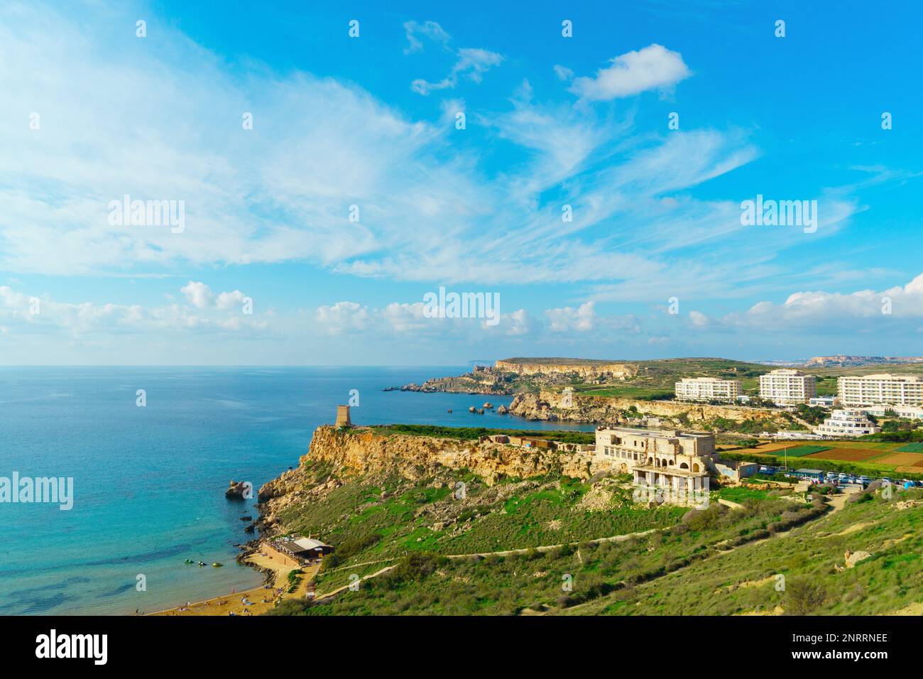 Gnejna bay and Golden Bay, the two most beautiful beaches in Malta in ...