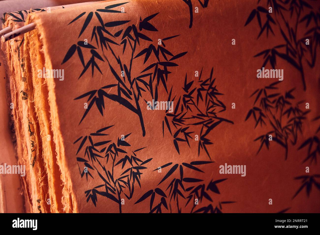 Hanji, traditional Korean paper, paper doll handmade from mulberry ...