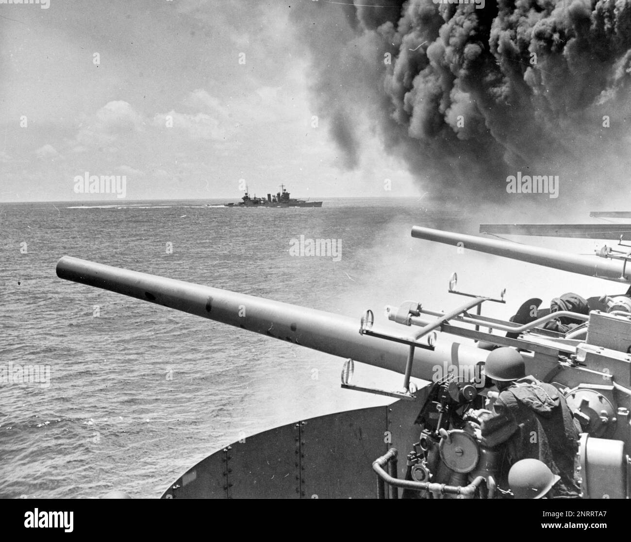 FILE - In this June 4, 1942 file photo provided by the U.S. Navy the ...