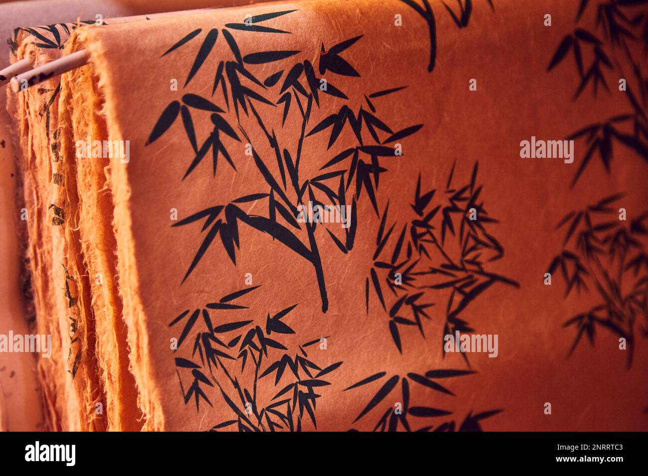 Hanji, traditional Korean paper, paper doll handmade from mulberry ...