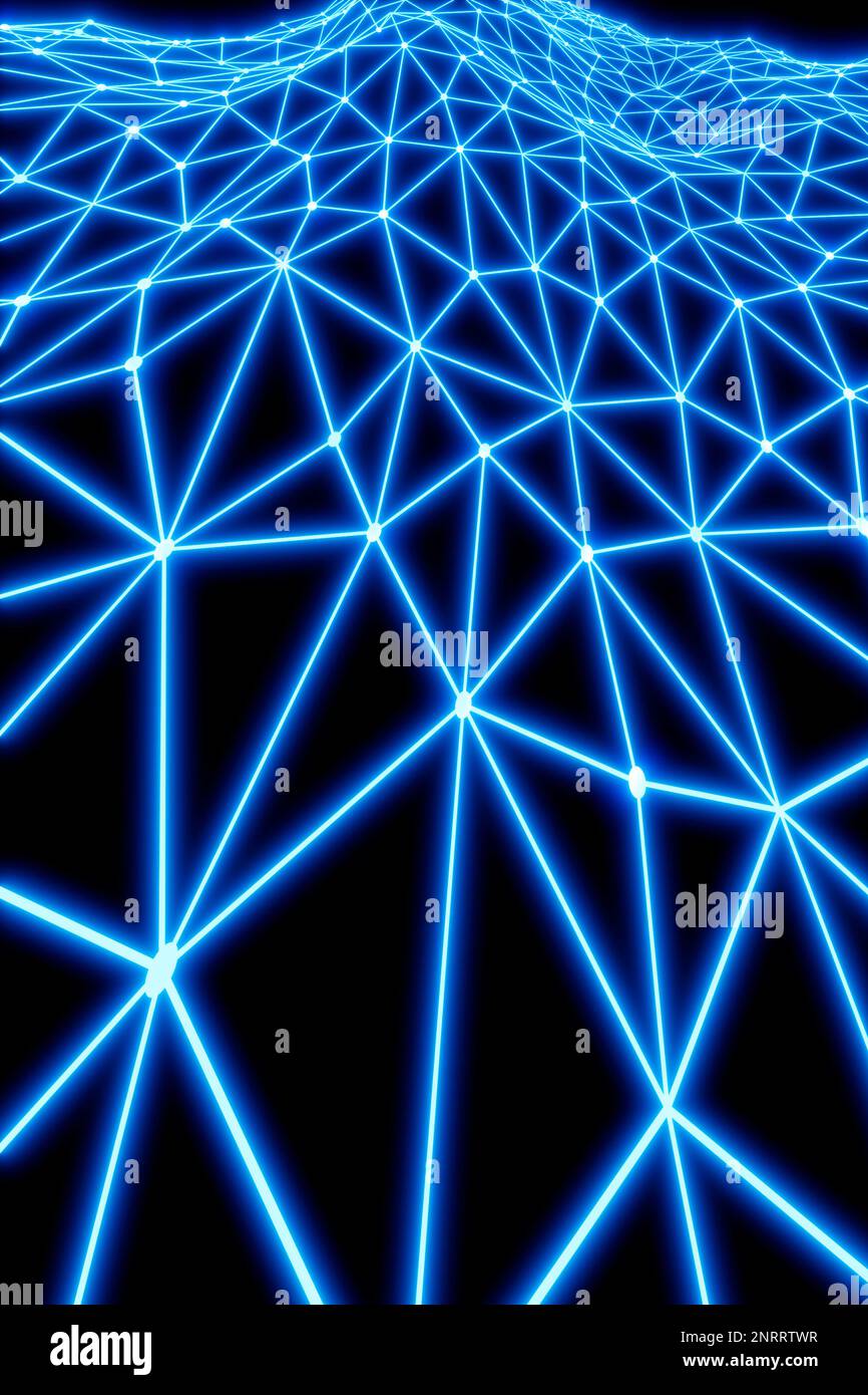 Triangles line drawing hi-res stock photography and images - Alamy