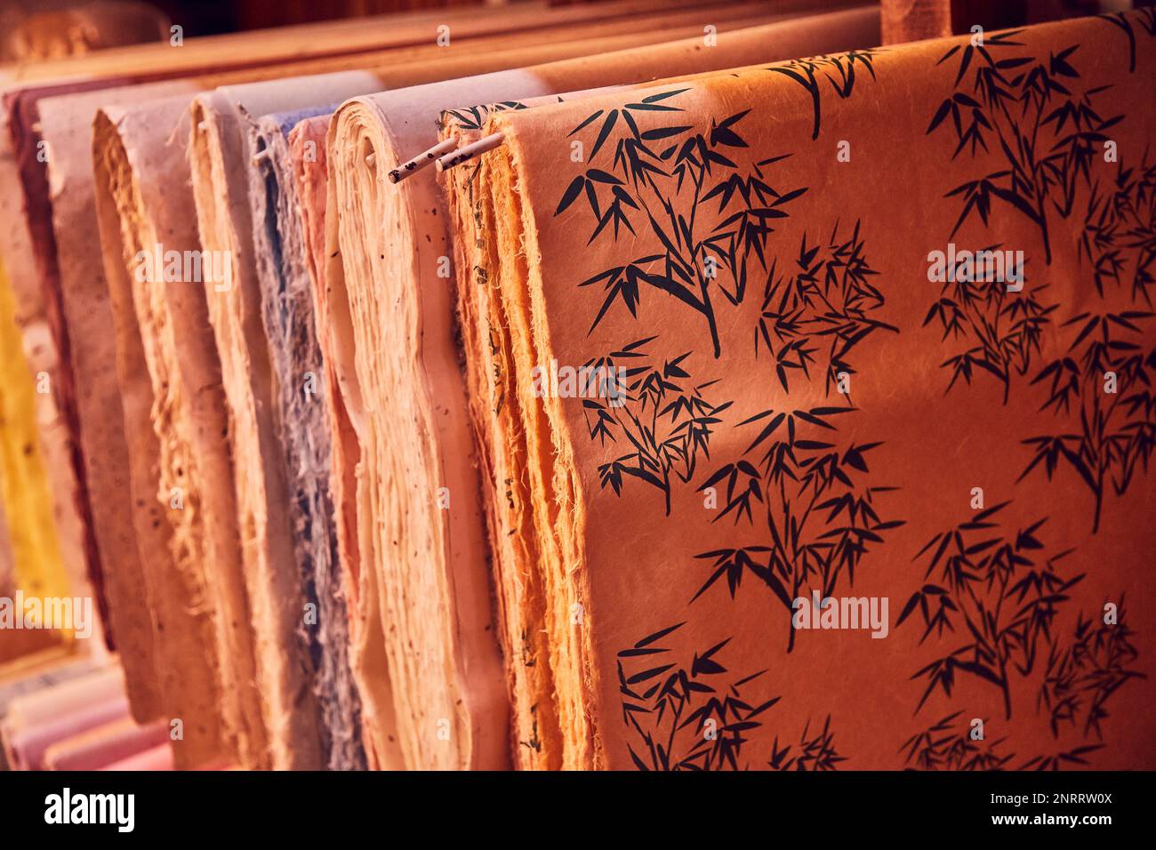 Hanji, traditional Korean paper, paper doll handmade from mulberry ...