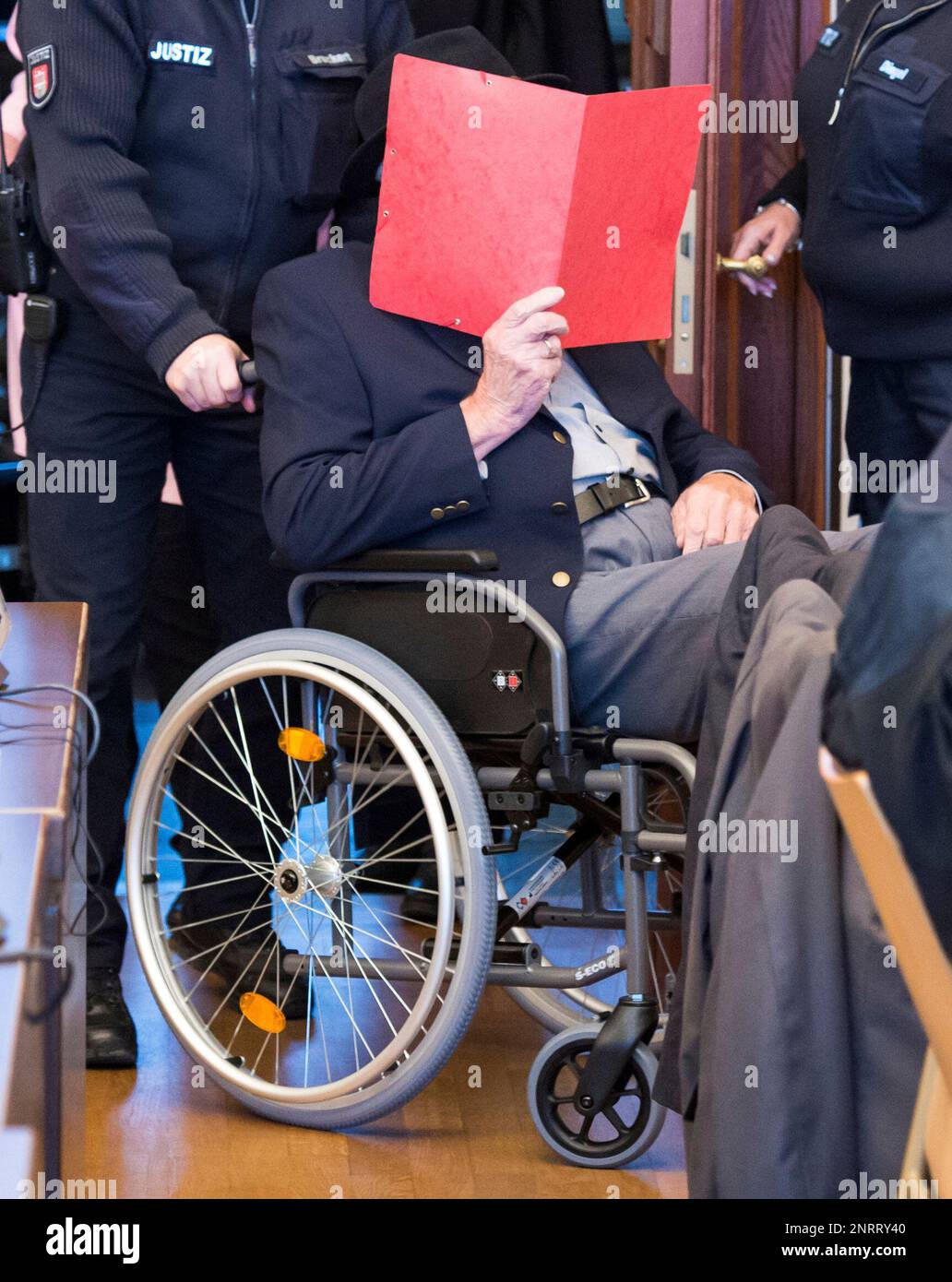 93-year-old former SS guard Bruno Dey in the concentration camp ...