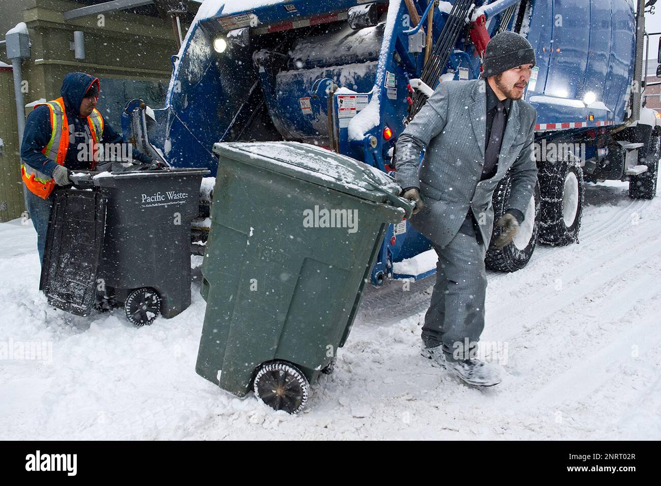 FILE - In this Dec. 7, 2016, file photo, Charlie Gallant, right ...