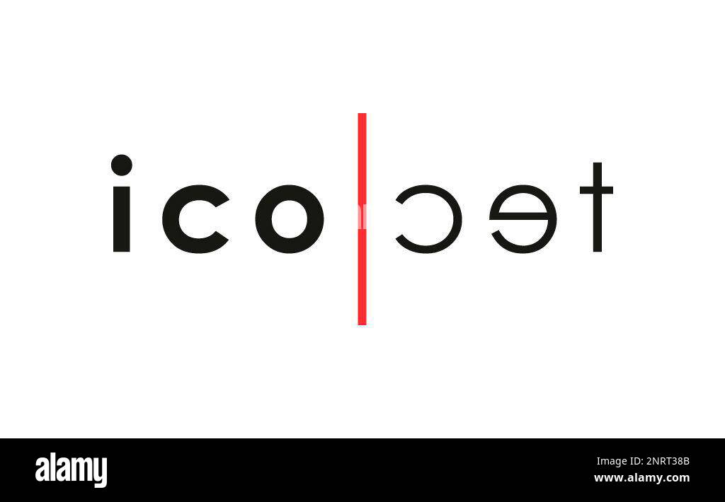 In this image released on Tuesday, June 12, 2018, the logo of icotec AG ...