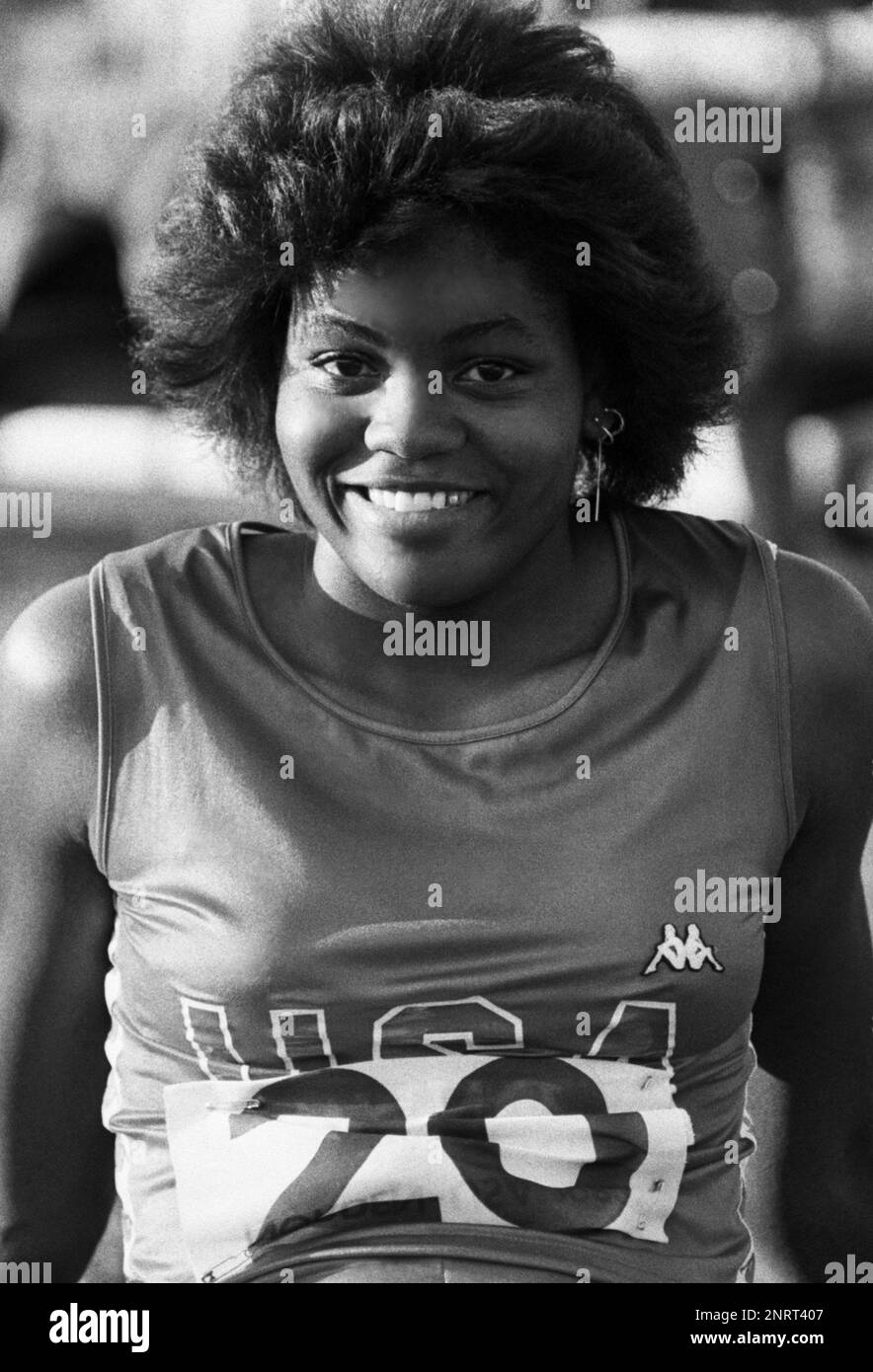 CAROL LEWIS track n field athlete for USA and its national team Stock ...