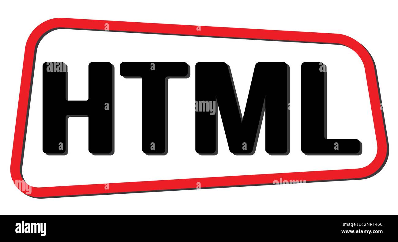 Html stamp hi-res stock photography and images - Alamy