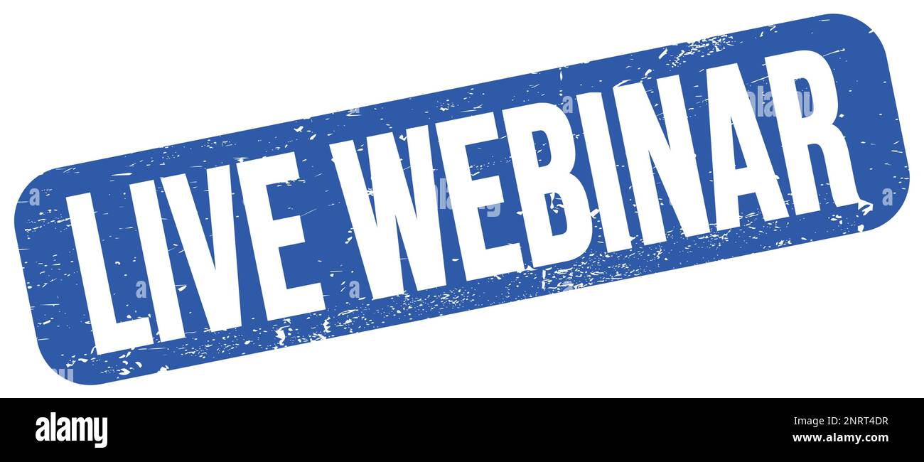 Live webinar icon hi-res stock photography and images - Alamy