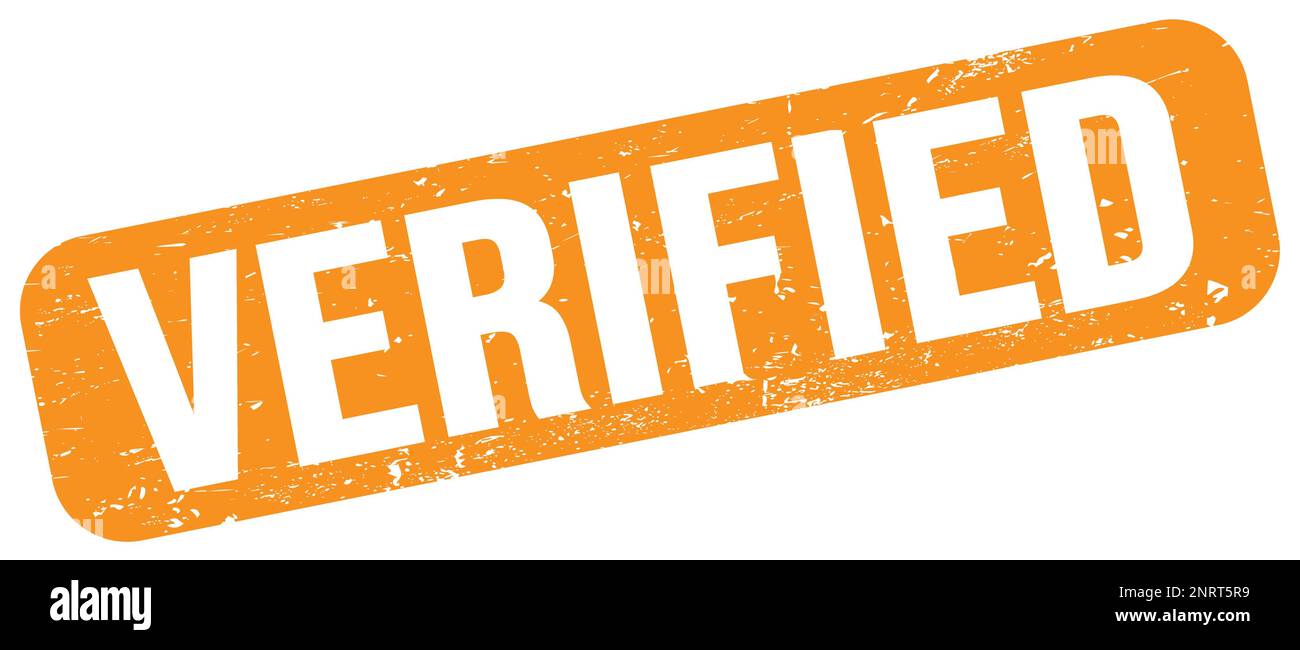 Verified logo hi-res stock photography and images - Alamy