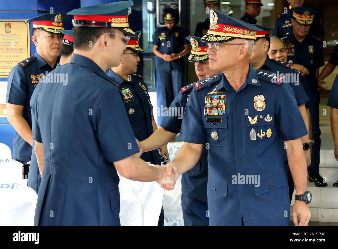 In this photo provided by Philippine National Police Public Information ...