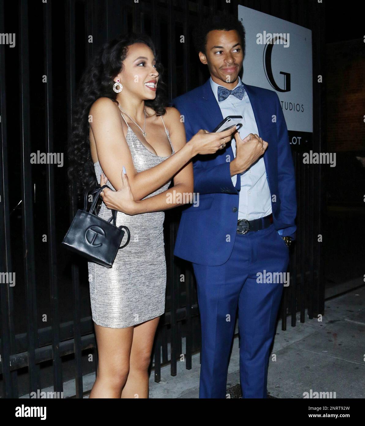 Photo by: OGUT/STAR MAX/IPx 2019 10/12/19 Tinashe and Thulani Kachingwe are seen in Los Angeles ...