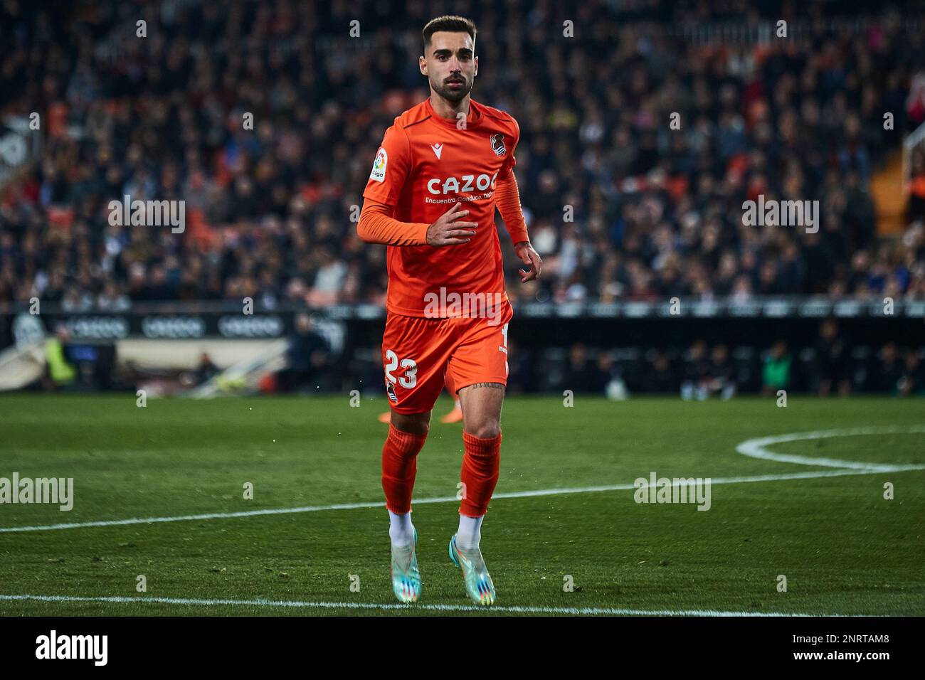 Brais Mendez of Real Sociedad Stock Photo - Alamy