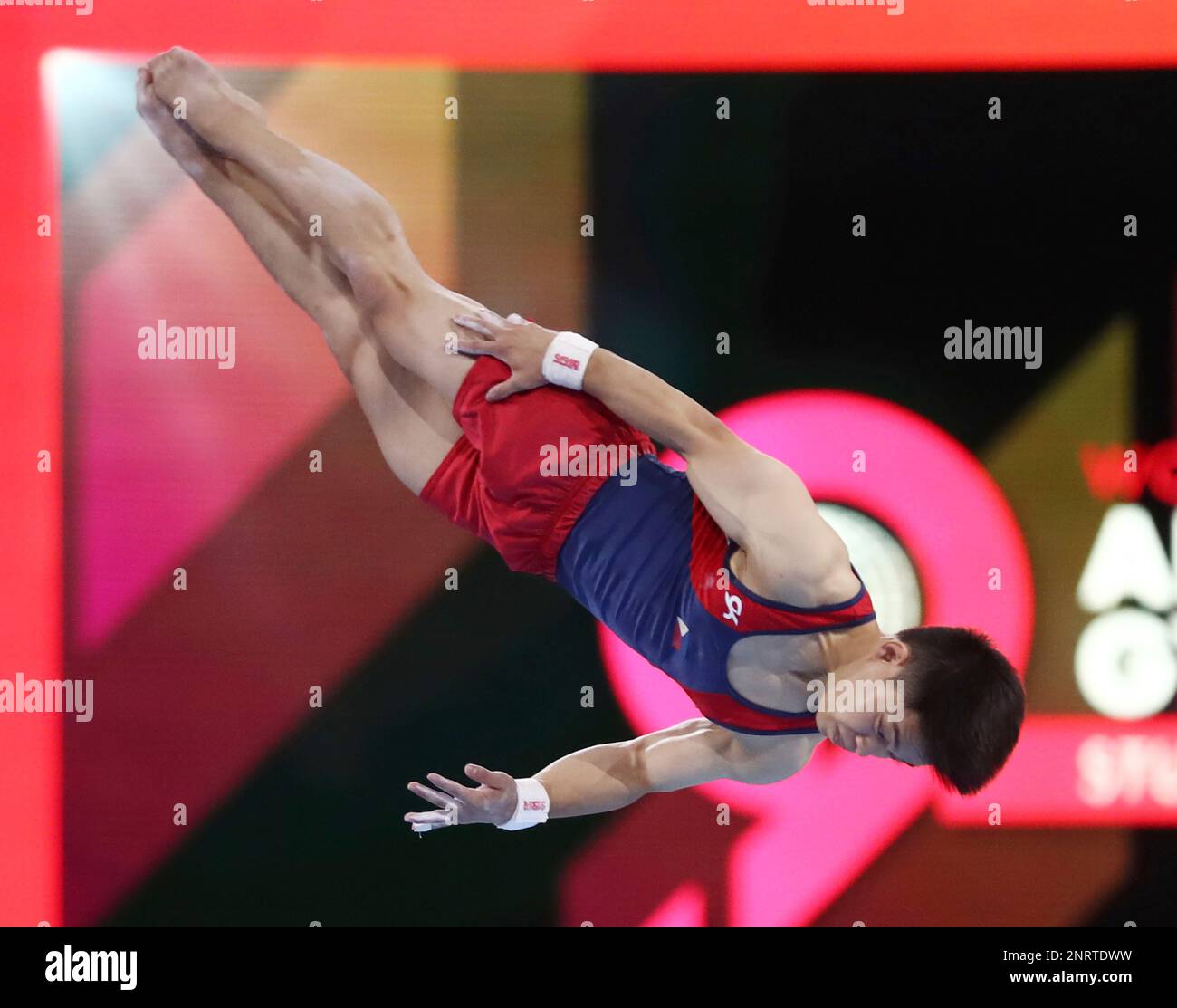 Carlos Edriel Yulo of Philippines performs during final apparatus of ...