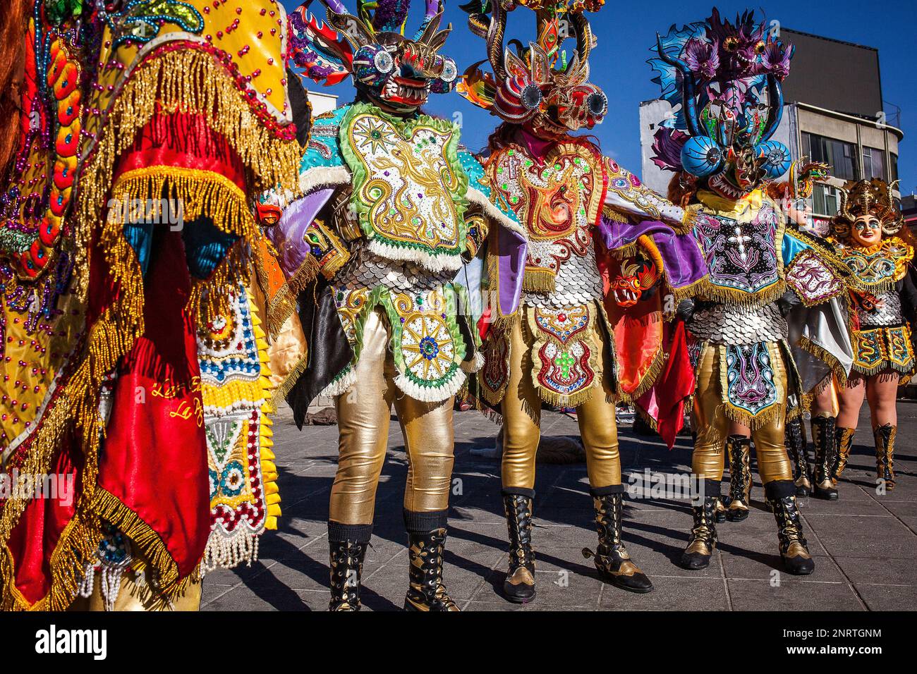 Fiesta del Gran Poder, Plaza San Francisco, La Paz, Bolivia Stock Photo - Alamy
