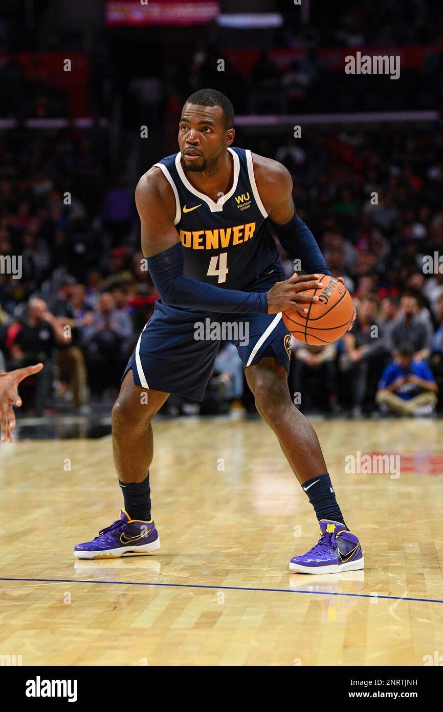 LOS ANGELES, CA - OCTOBER 10: Denver Nuggets Forward Paul Millsap (4 ...