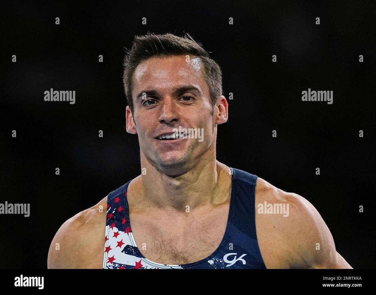 October 11, 2019: Samuel Mikulak of United States of America competing ...