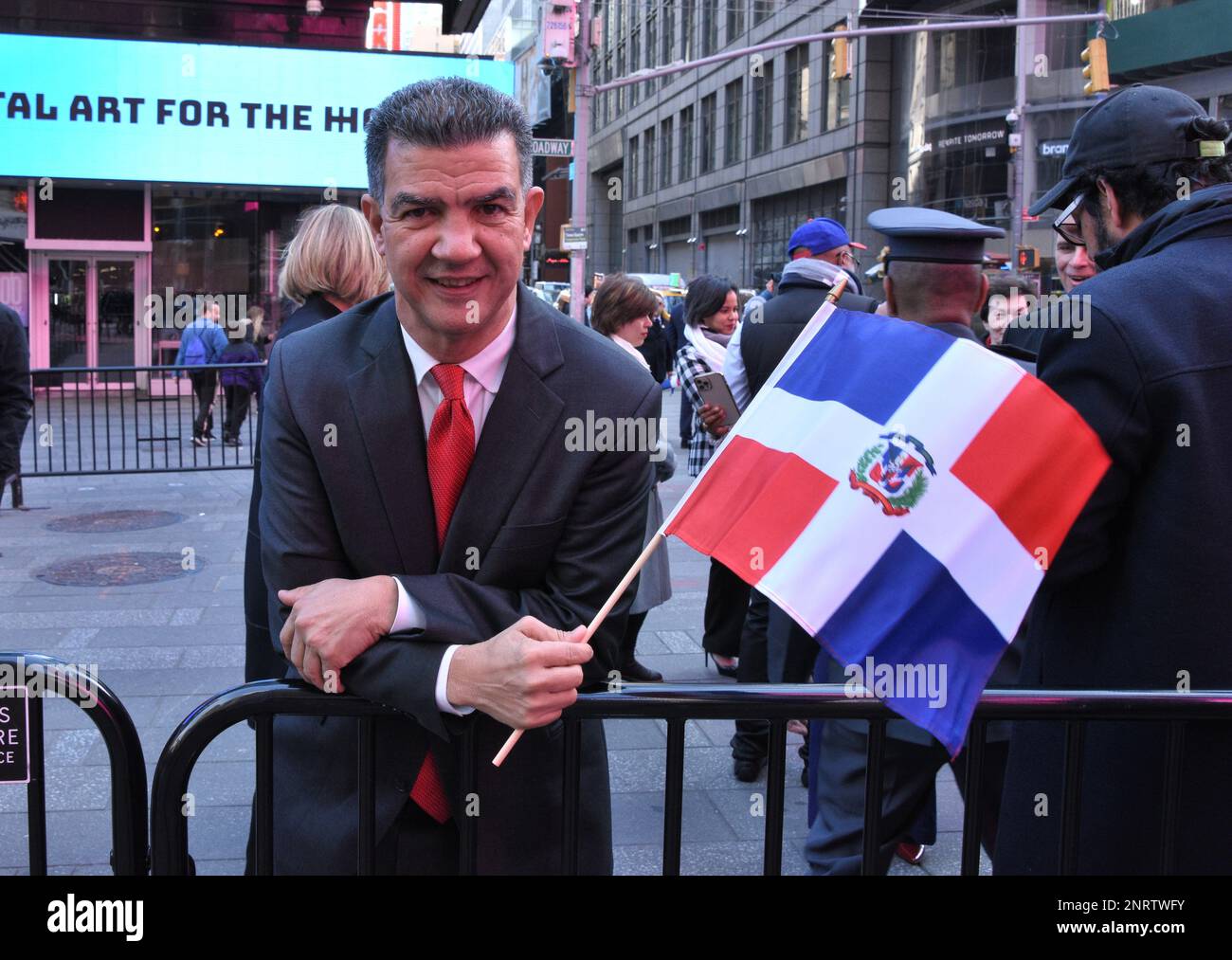 New York, NY, USA. 27th Feb, 2023. Ydanis Rodriguez, NYC Department of ...
