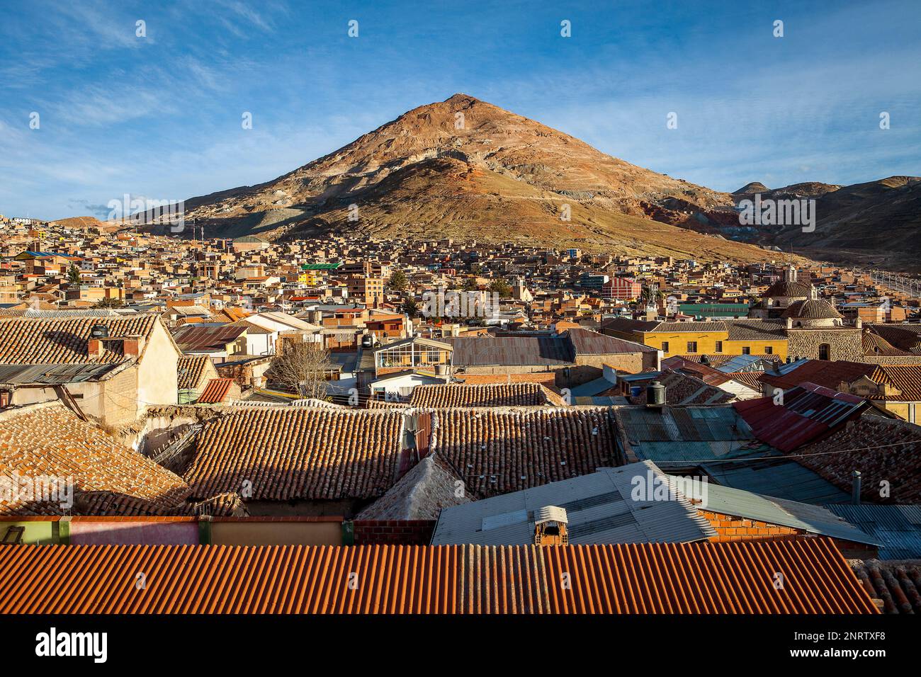 Cerro Rico and Potosi, Bolivia Stock Photo - Alamy