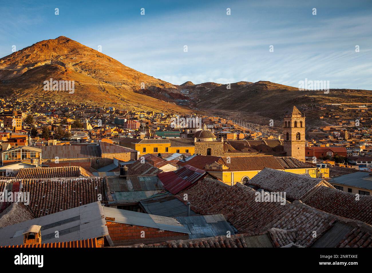 Potosi and Cerro Rico, Bolivia Stock Photo - Alamy