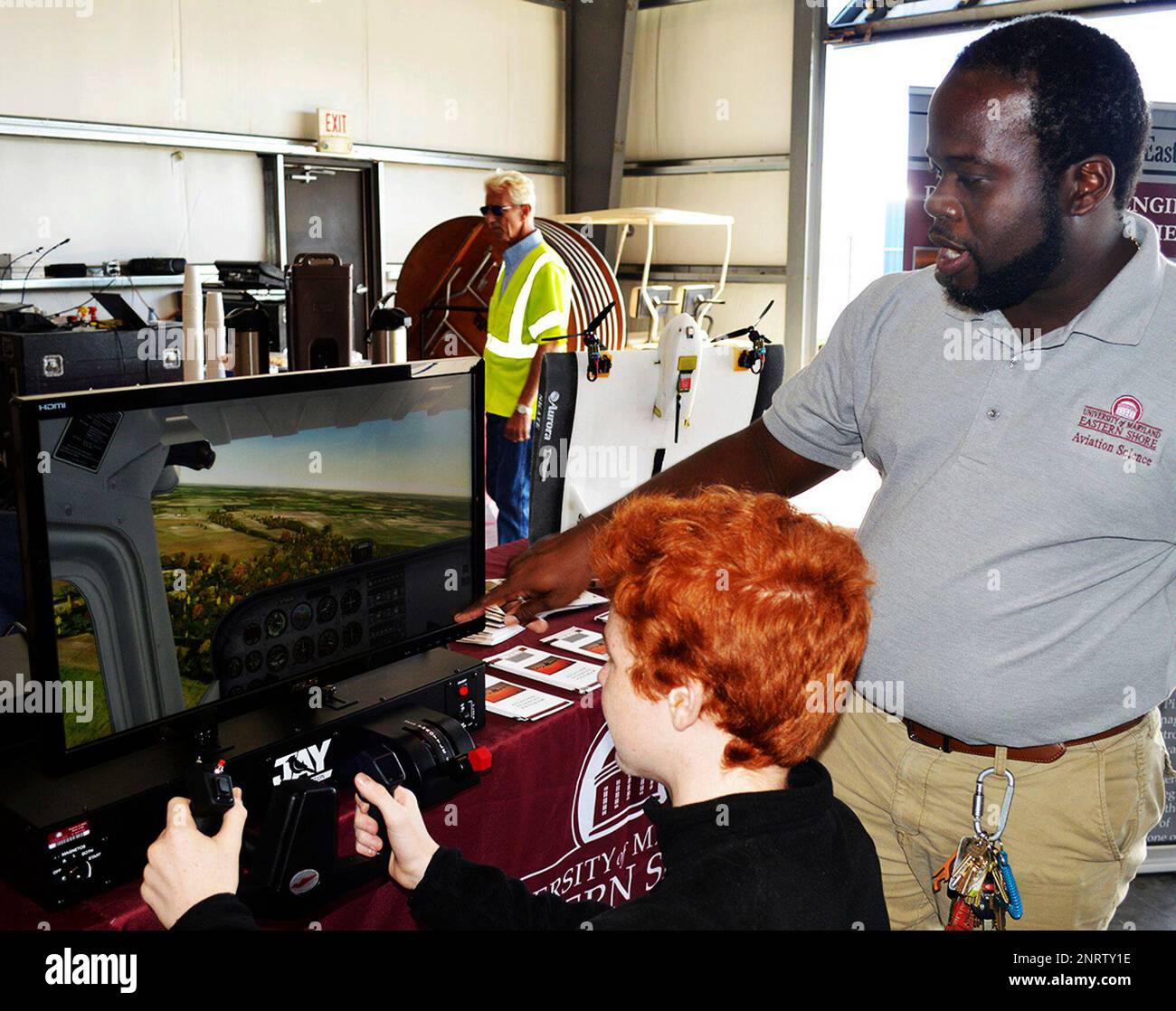 In this August 2019 photo, Sussex Tech sophomore Callum Neely sits in ...