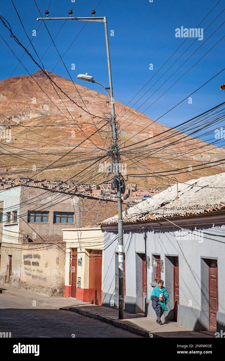 Cerro Rico from Potosi, Bolivia Stock Photo - Alamy