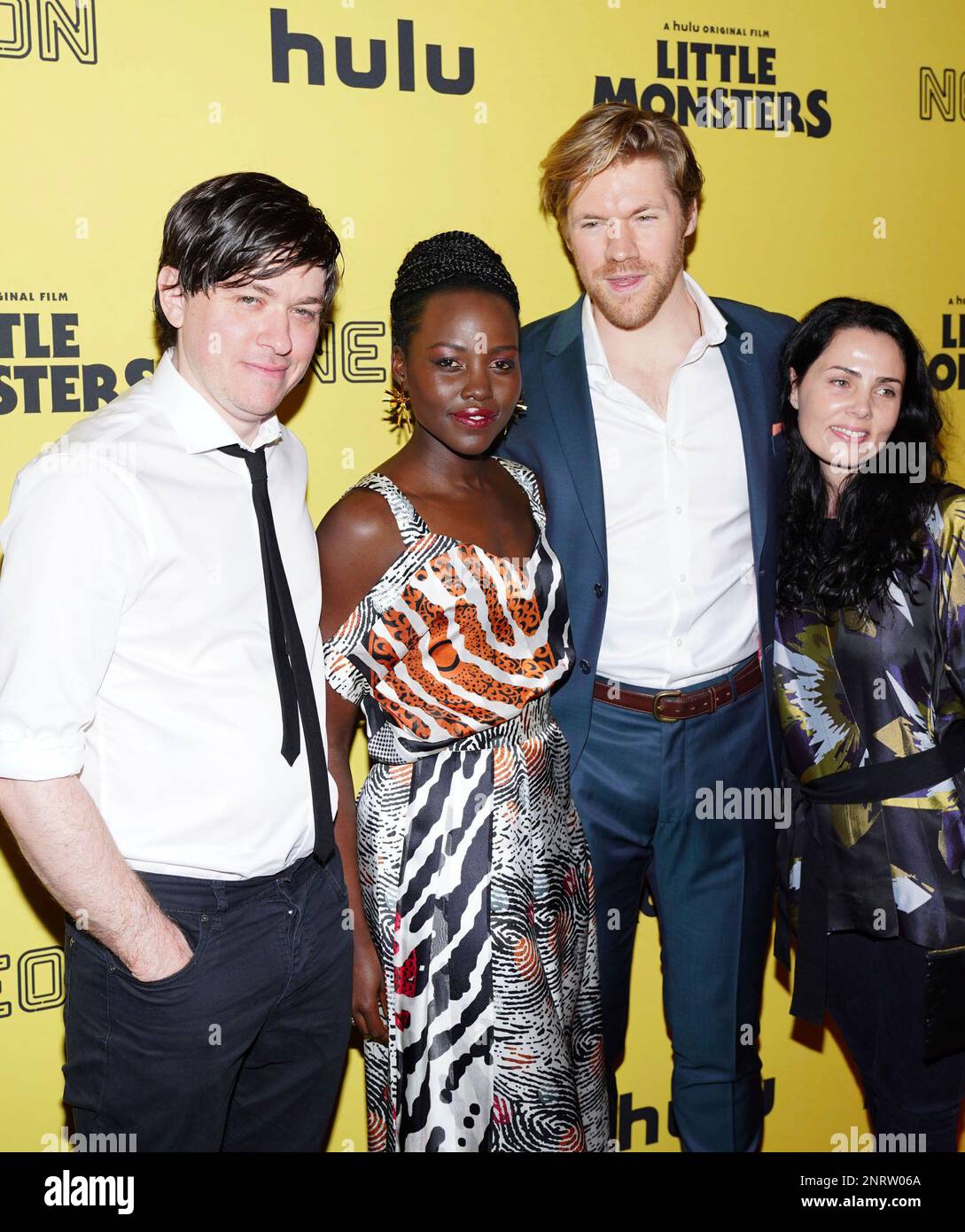 Photo by: zz/John Nacion/STAR MAX/IPx 2019 10/8/19 Abe Forsythe, Lupita ...