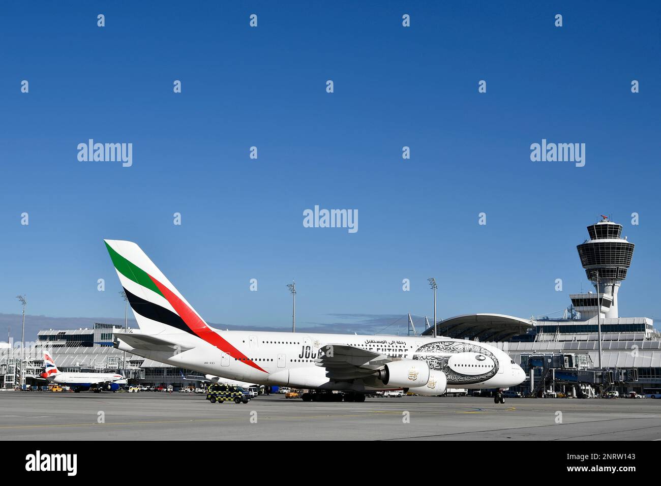 Emirates Airways, Airbus, A380-800, Journey to the Future, Aircraft ...