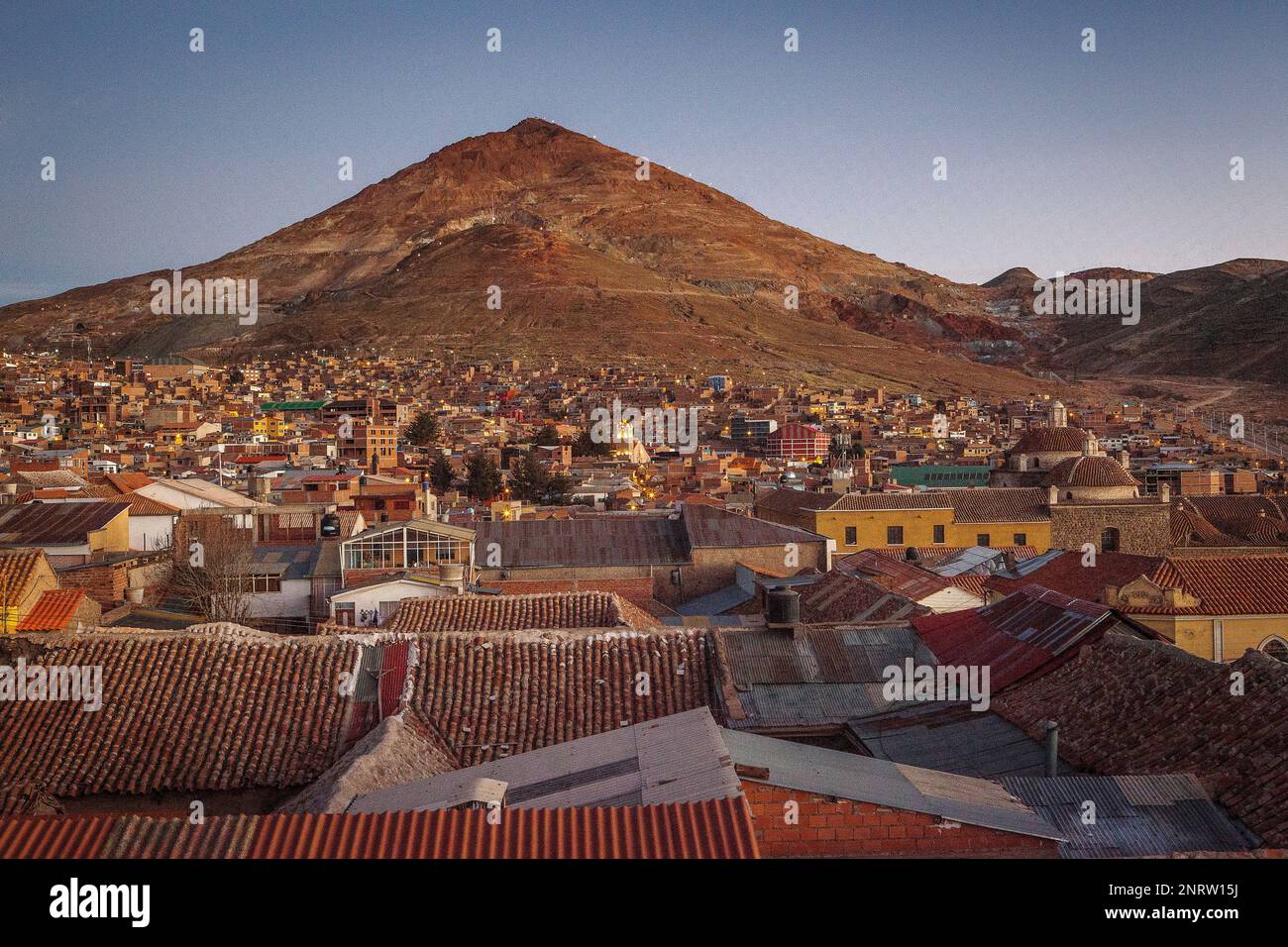 Potosi and Cerro Rico, Bolivia Stock Photo - Alamy