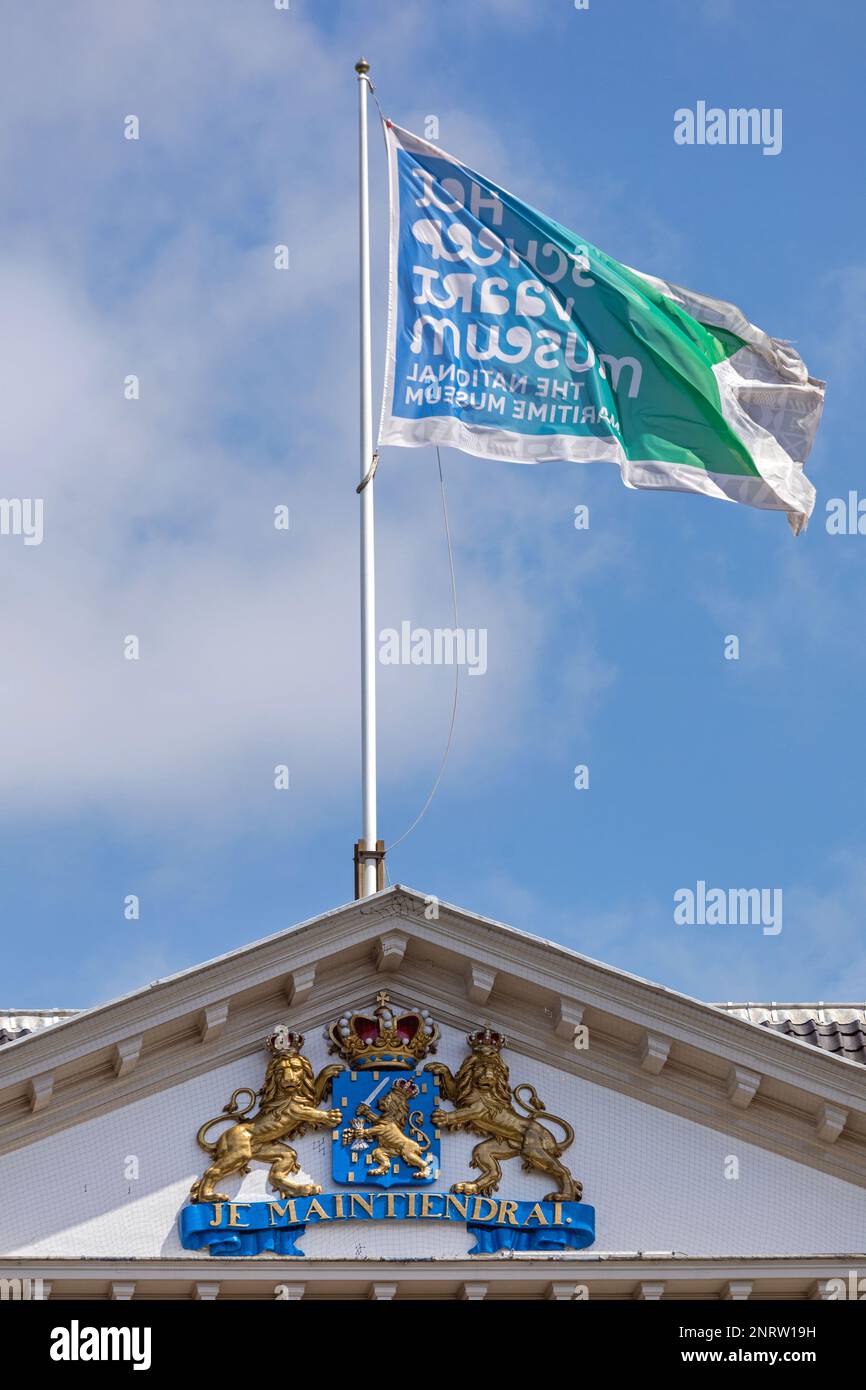 Amsterdam coat of arms flag hi-res stock photography and images - Alamy