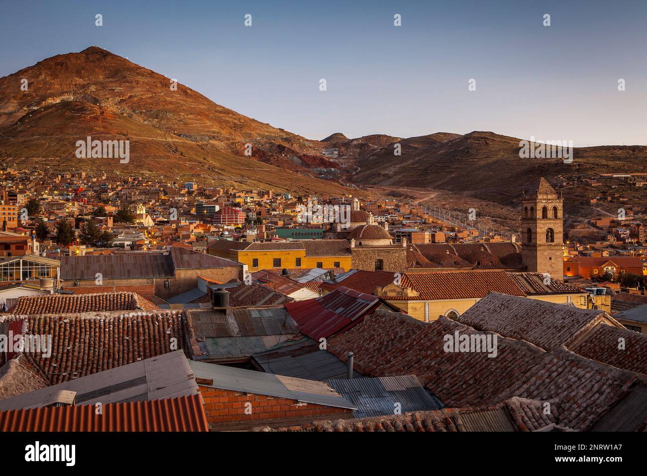 Potosi and Cerro Rico, Bolivia Stock Photo - Alamy