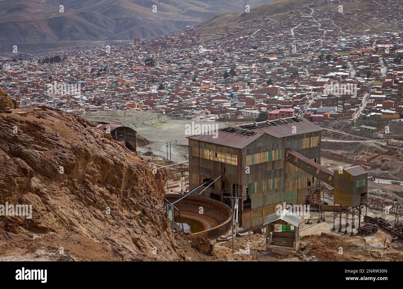 Pailaviri mine in Cerro Rico, Potosi, Bolivia Stock Photo - Alamy