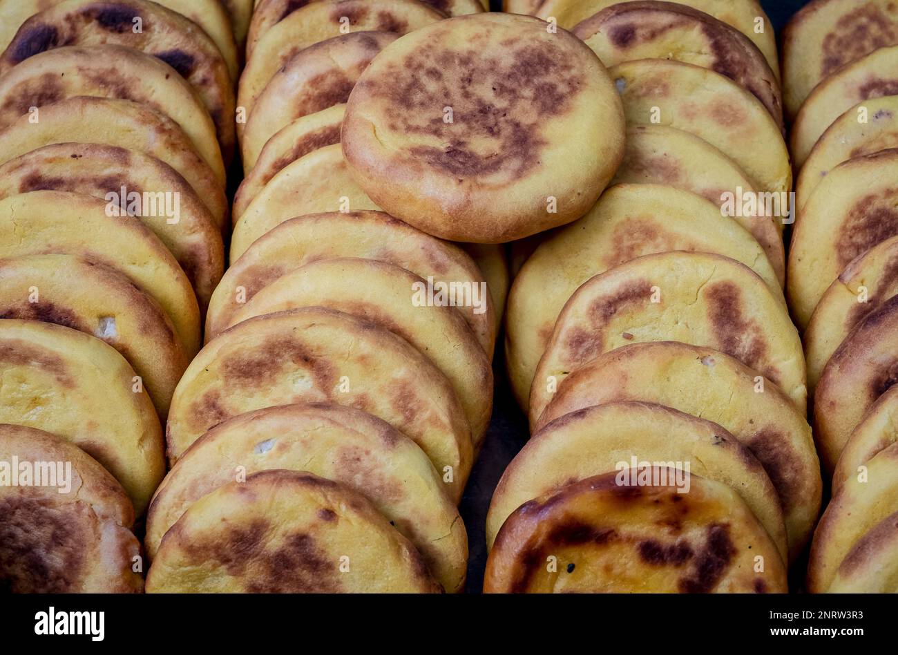 Arepa, arepas, typical Colombian gastronomy Stock Photo - Alamy