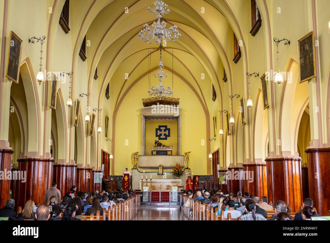 Santuario del Senor de Monserrate, Church, Monserrate, Bogota, Colombia ...