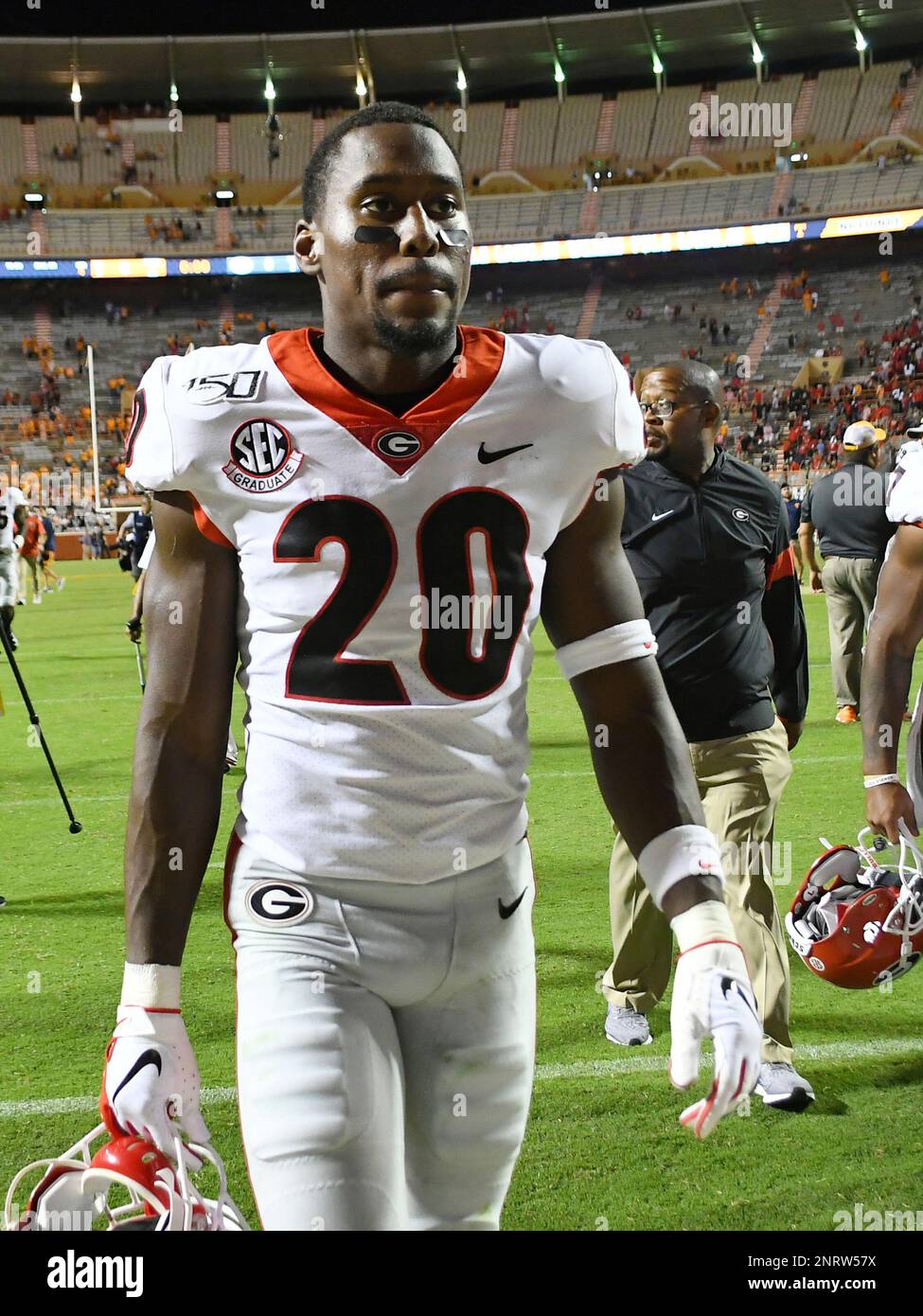 KNOXVILLE, TN - OCTOBER 05: Georgia Bulldogs Defensive Back J.R. Reed ...