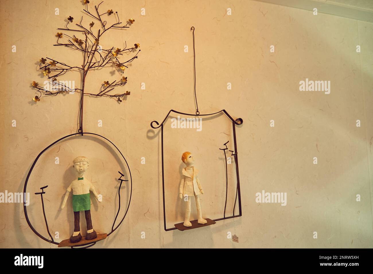 Hanji, traditional Korean paper, paper doll handmade from mulberry ...