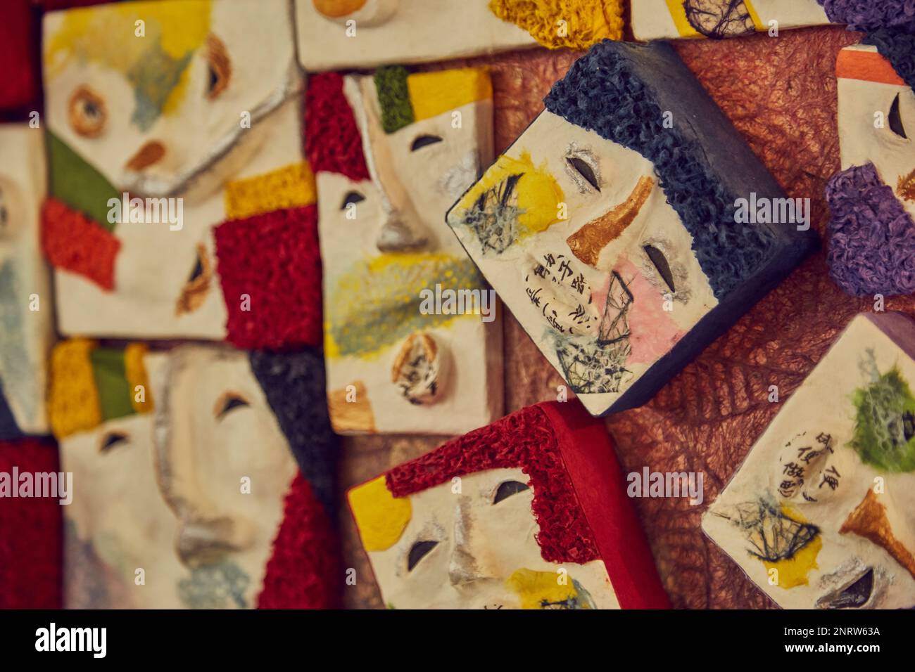 Hanji, traditional Korean paper, paper doll handmade from mulberry ...