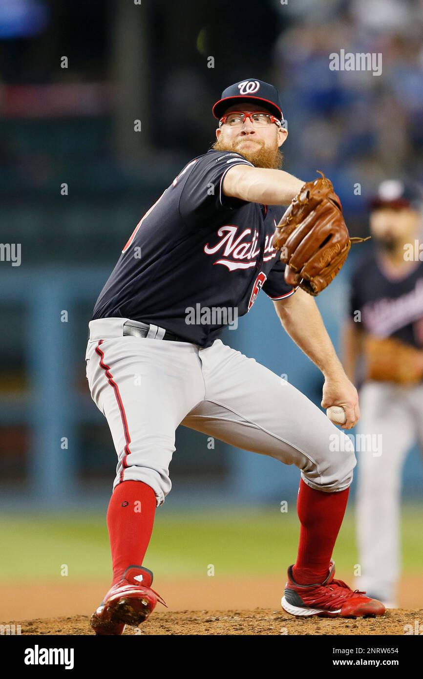Washington Nationals pitcher Sean Doolittle (63) on the mound during a ...