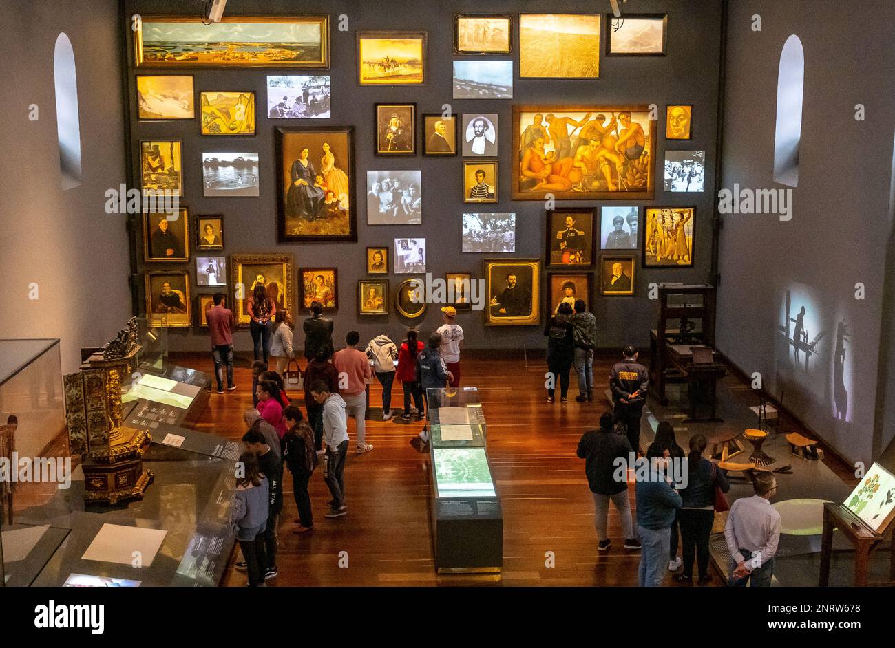 Memory and nation hall, National Museum of Colombia, Bogota, Colombia ...