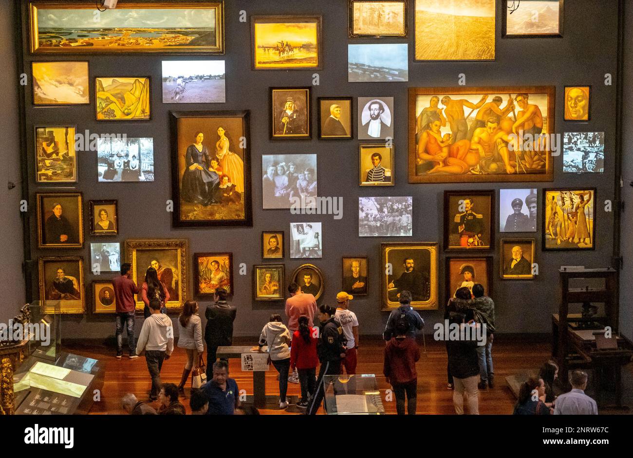 Memory and nation hall, National Museum of Colombia, Bogota, Colombia ...