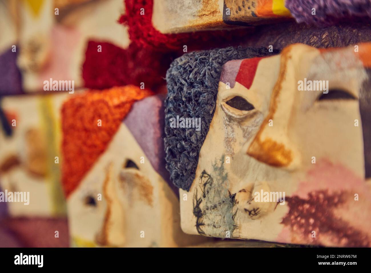 Hanji, traditional Korean paper, paper doll handmade from mulberry ...