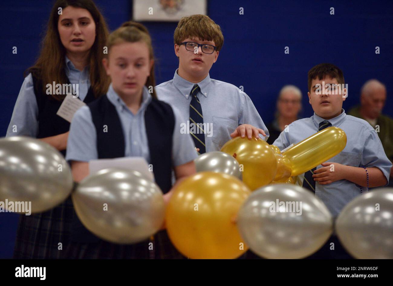 Olivia Latoski, Kendall Hadley, Vincent Contardi and Banecio Carpentier ...