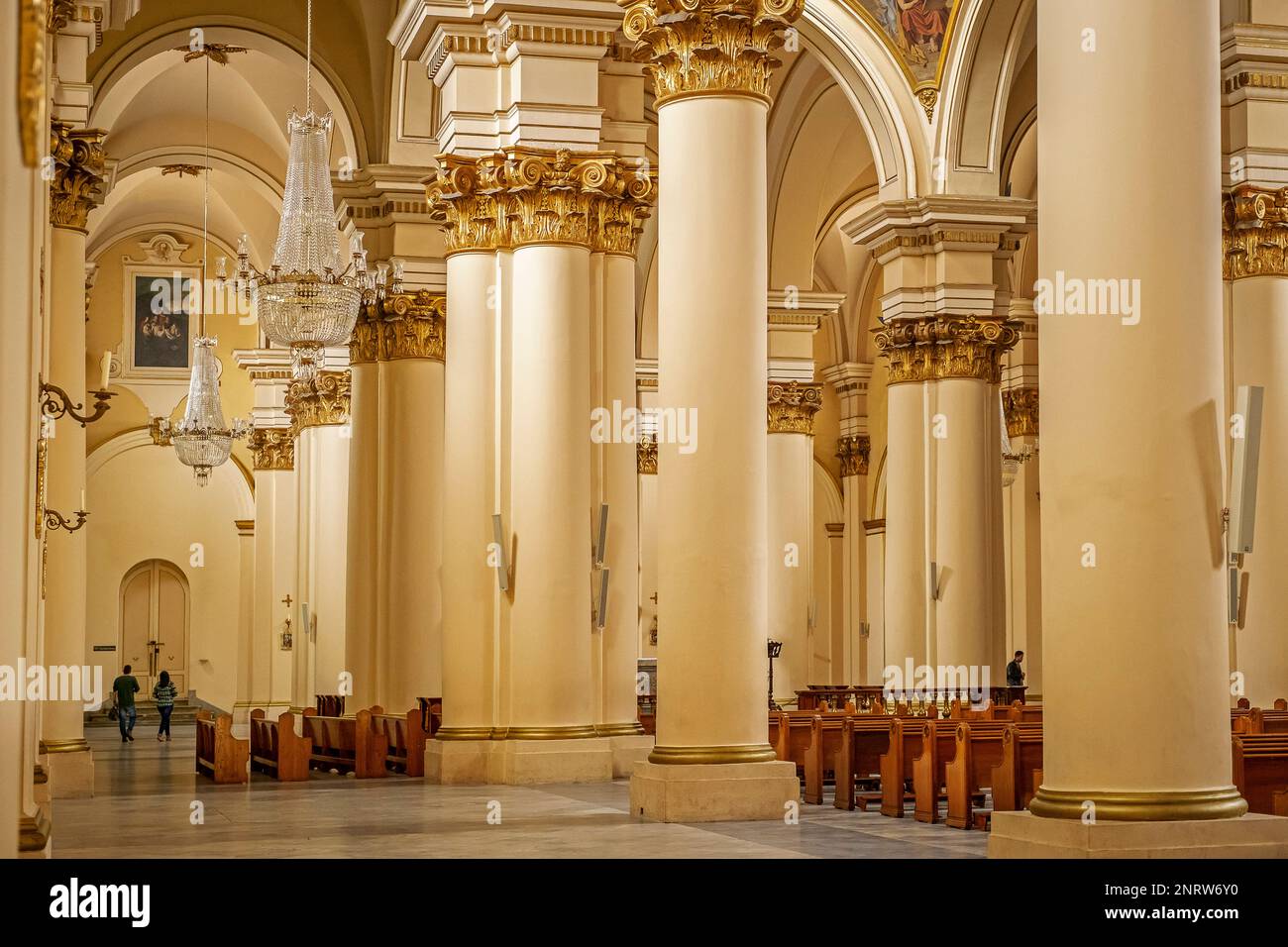 Catedral Primada de Colombia, Cathedral, Bogota, Colombia Stock Photo ...