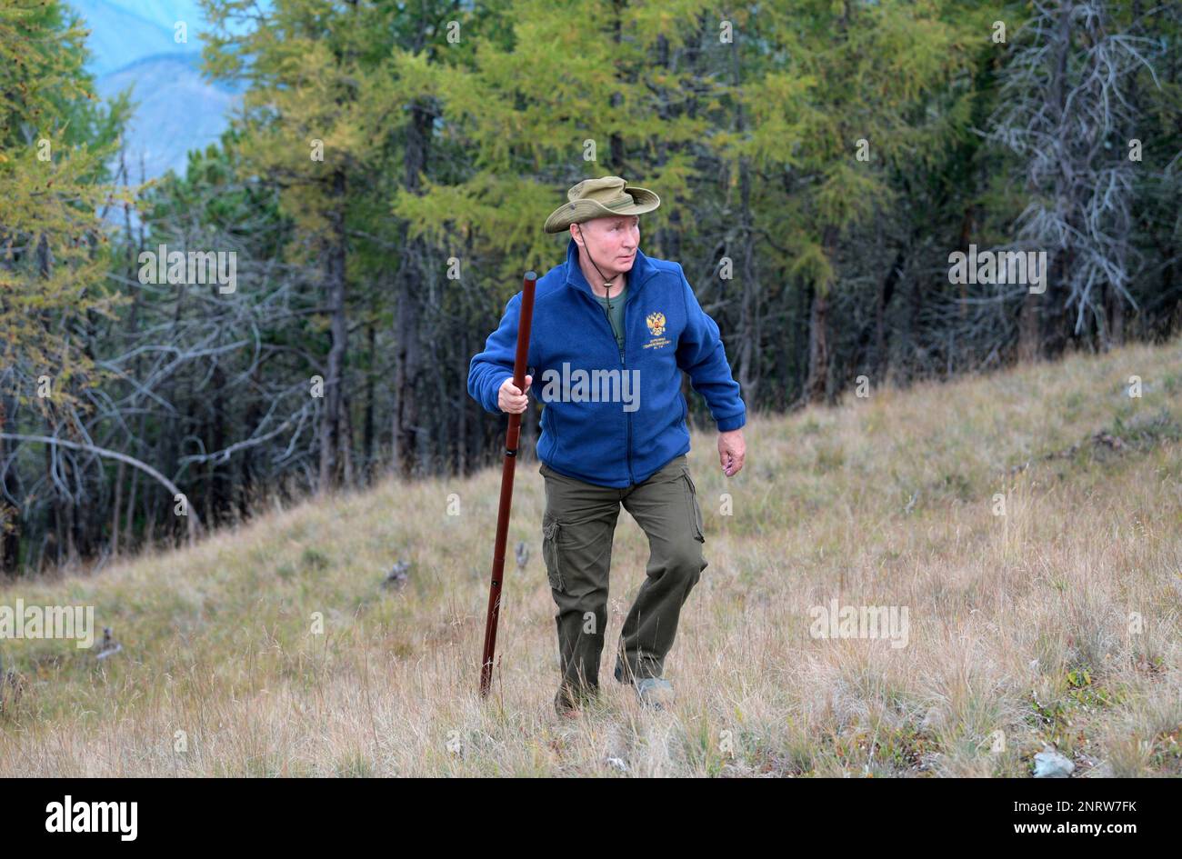 In this undated photo released by Russian Presidential Press Service ...