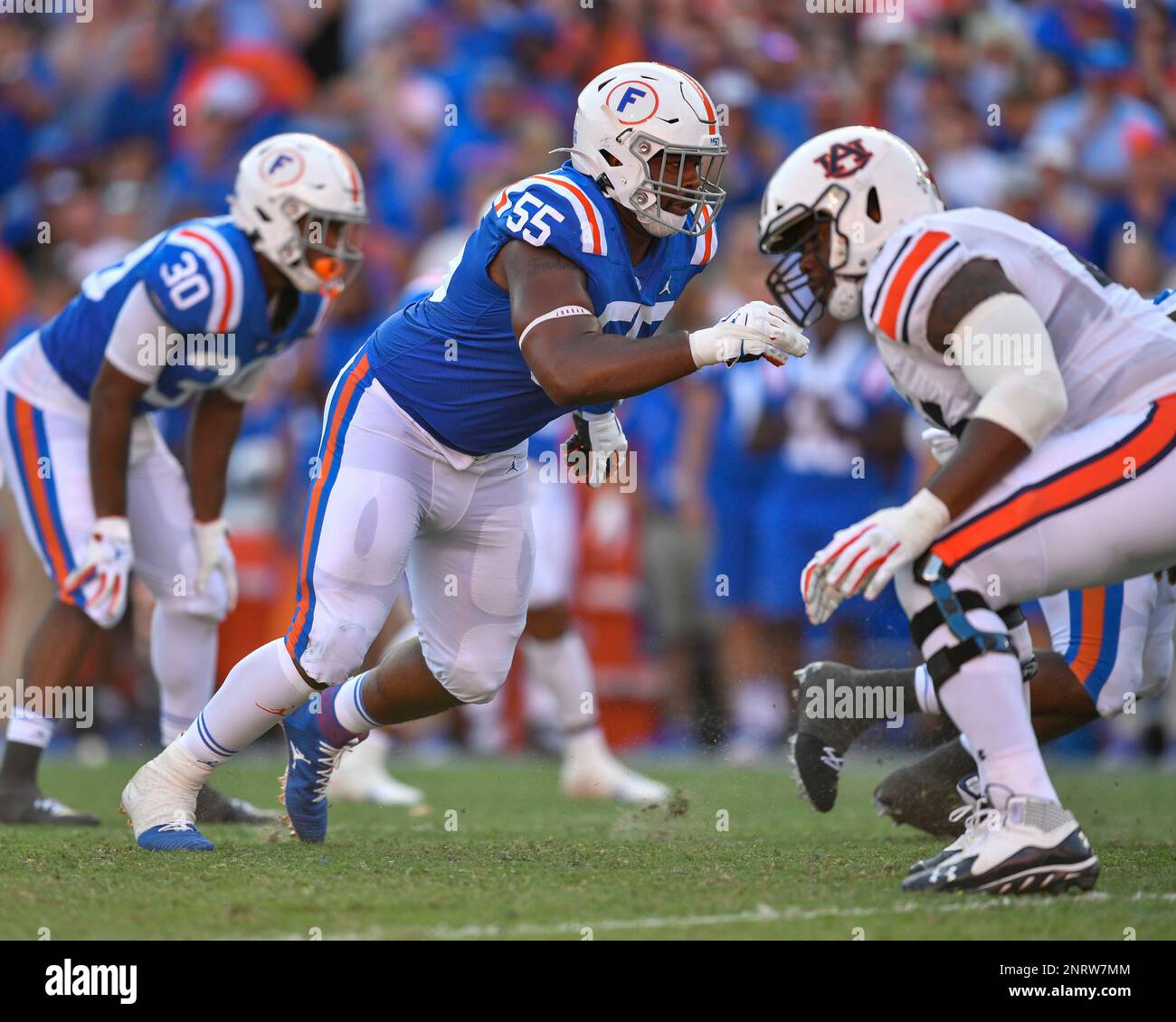 GAINESVILLE, FL - OCTOBER 05: Florida defensive lineman Kyree Campbell ...