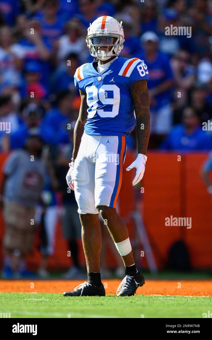 GAINESVILLE, FL - OCTOBER 05: Florida wide receiver Tyrie Cleveland (89 ...