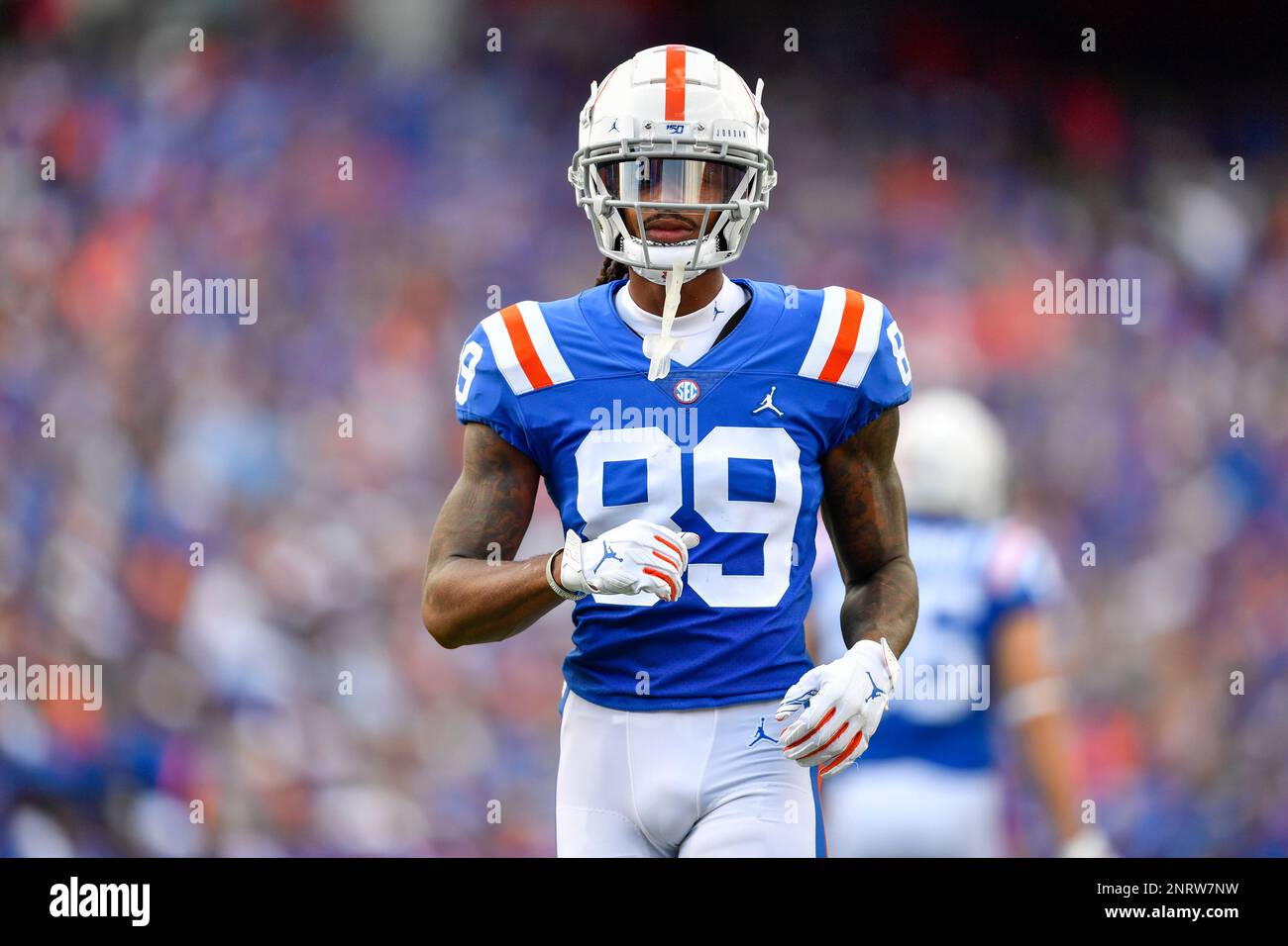 GAINESVILLE, FL - OCTOBER 05: Florida wide receiver Tyrie Cleveland (89 ...
