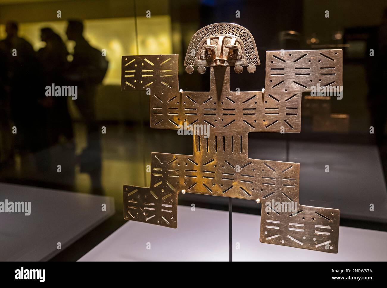 Pectoral in the form of a Jaguar-Man, Pre-Columbian goldwork collection ...