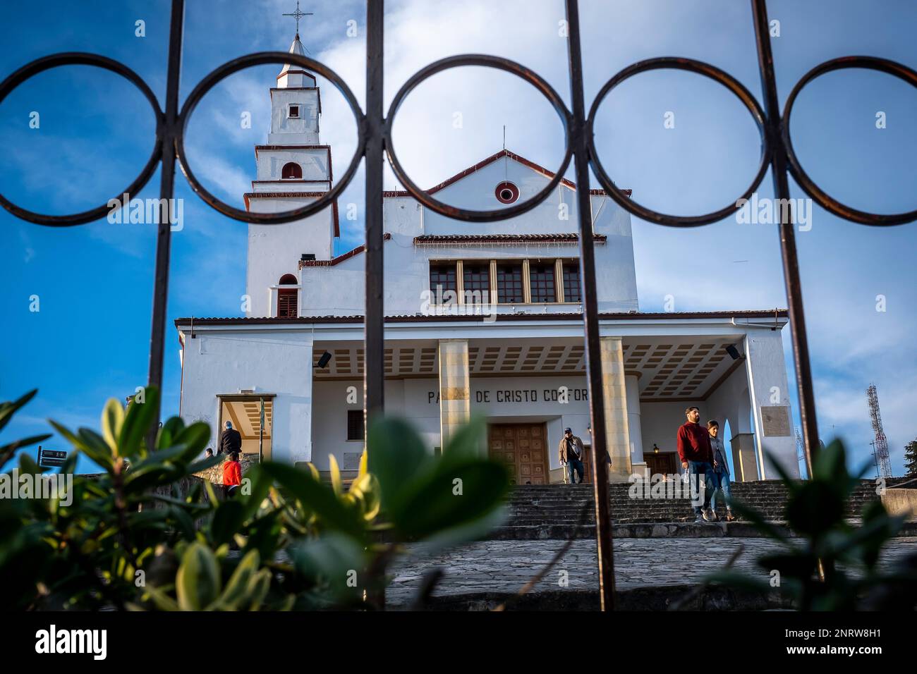 Santuario del Senor de Monserrate, Church, Bogota, Colombia Stock Photo ...