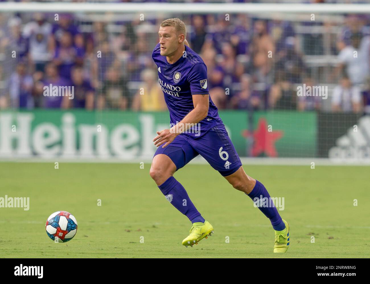 ORLANDO, FL - OCTOBER 06: Orlando City defender Robin Jansson (6 ...